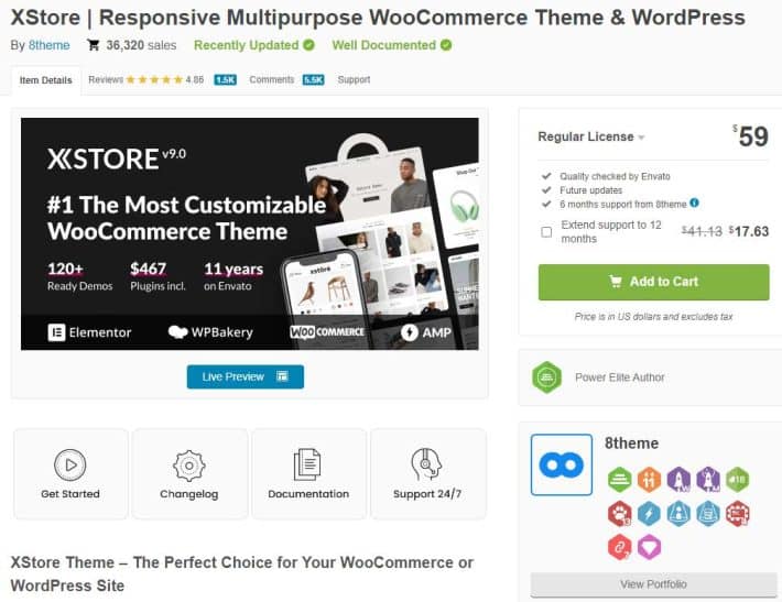 Avis XStore 2025 : un thème WooCommerce hyper complet