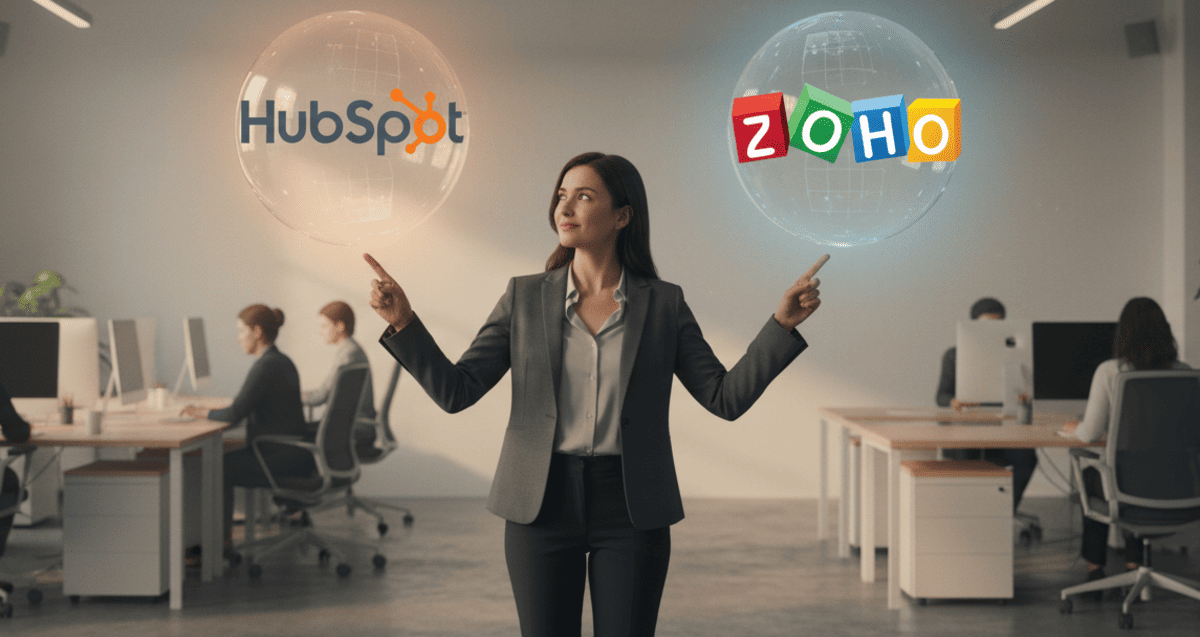 HubSpot ou Zoho : quel logiciel CRM choisir en 2025